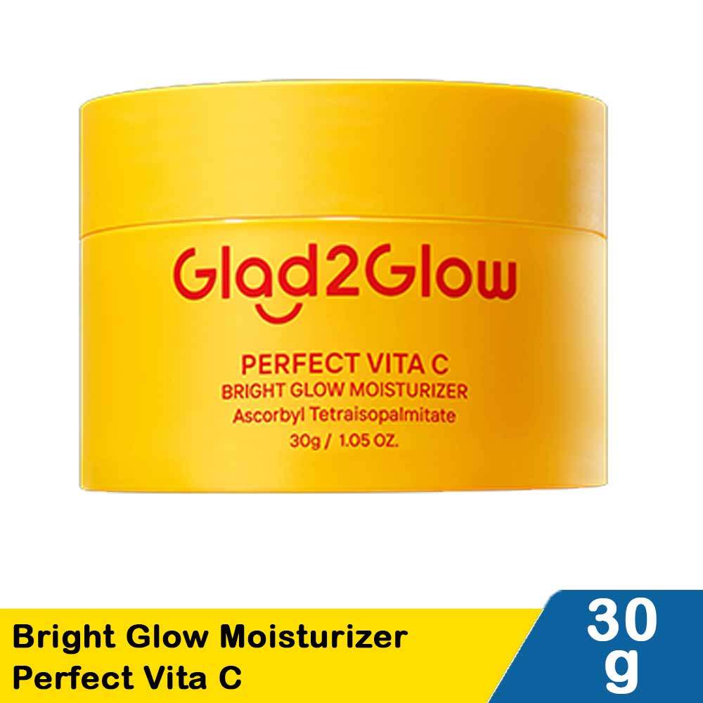 Jual GLAD2GLOW BRIGHT GLOW MOISTURIZER PERFECT VITA C 30g | Shopee ...