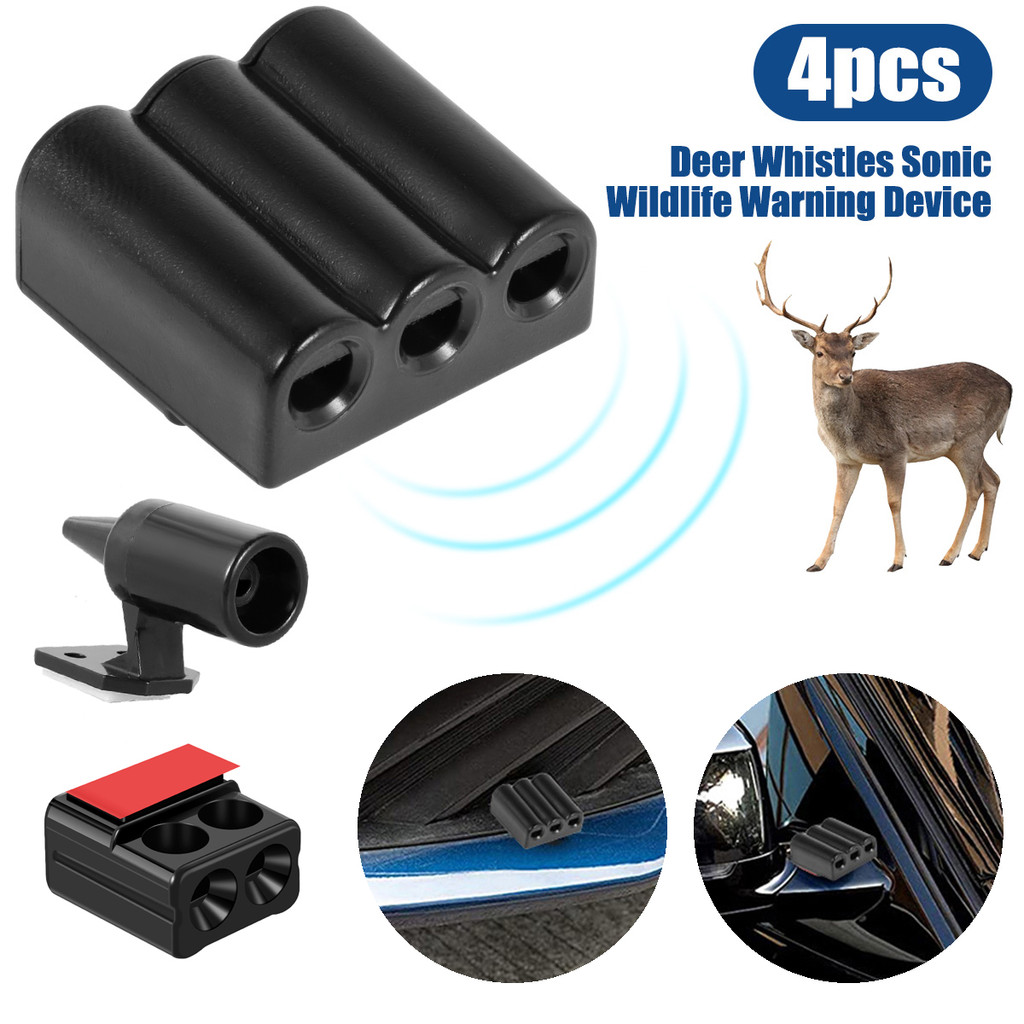 Jual 4Pcs Car Ultrasonic Physical Sirens Warning Whistle Device Animal ...