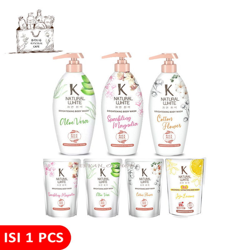 Jual K NATURAL SABUN CAIR KOREAN BEAUTY PUTIH NATURAL 400 ML REFILL ...