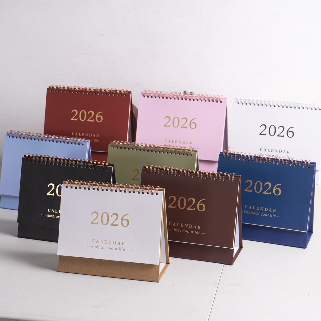 Jual Desk Calendar 2025.07-2026.12 Mini Desktop Calendar Stanng Flip ...