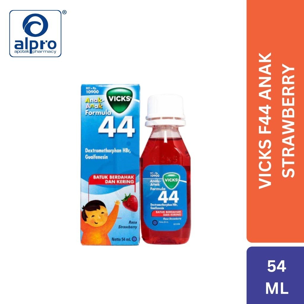 Jual Vicks Formula 44 Anak Rasa Strawberry Sirup 54 Ml / Sirup Obat ...
