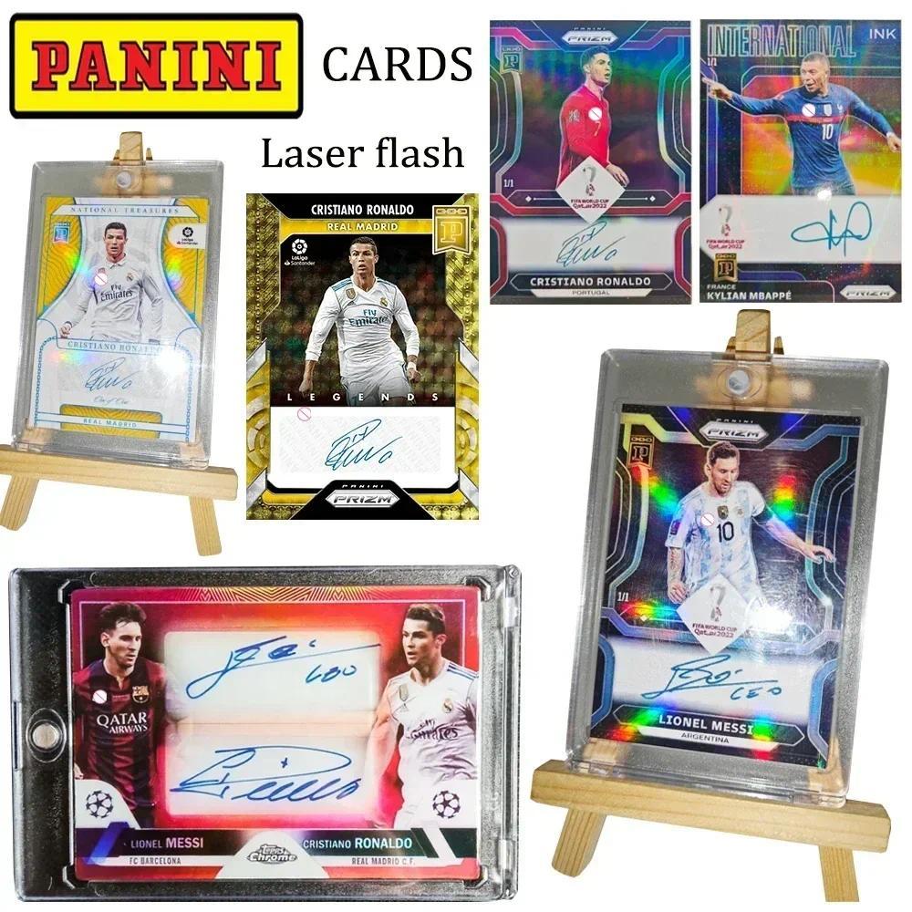 Jual Panini collectible card laser flash Y Messi Cristiano Ronaldo ...