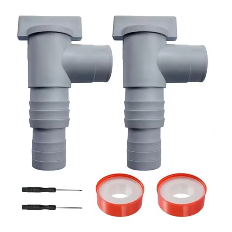 Jual PVC Pool Filter Pump Adapter Durable 32mm Pool On/Off Plunger ...