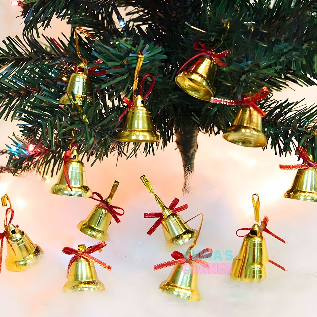 Jual Lonceng Natal Mini Kecil Hiasan Pohon Natal Dekorasi Ornamen ...