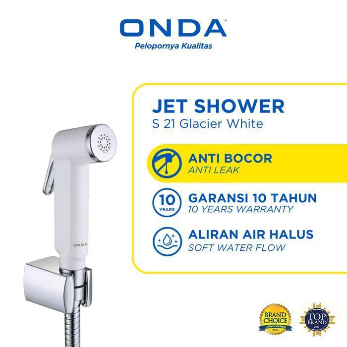 Jual JayaLash ONDA Jet Shower Closet S 21 Glacier White Bidet Spray ...