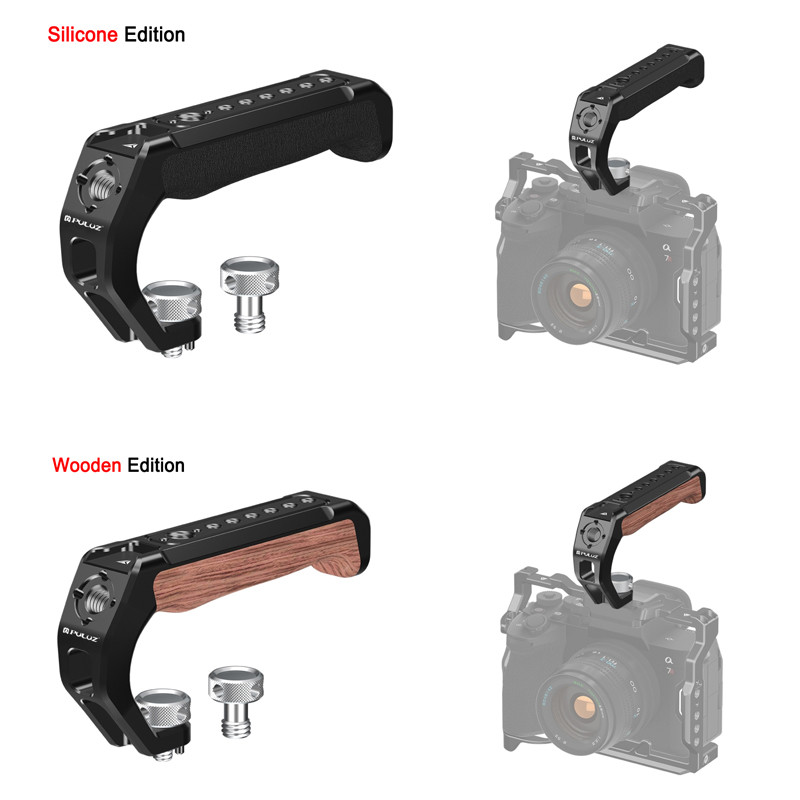 Jual PULUZ Arri Metal Top Handle For Mirrorless Camera Cage Stabilizer ...