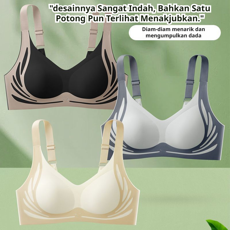 Jual Kirim dalam 24 jam/[Payudara Tampil Lebih Ramping / Nyaman] Bra ...