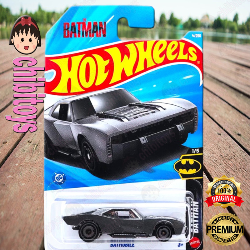 Jual Hot Wheels Batmobile The Batman Silver Diecast Mobil Superhero ...