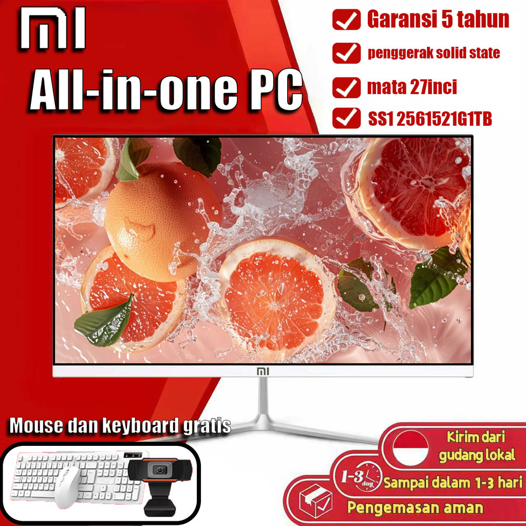 Jual PC all-in-one ultra-tipis terbaru Xiaomi ini memiliki layar ...