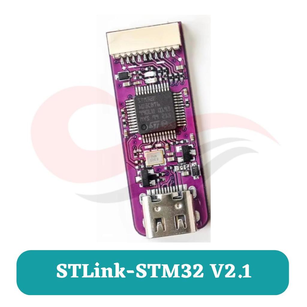 Jual Weact Studio Mini Debugger DAPLink STLink V2.1 SWD SWO USB to UART Module with USB Type-C ...