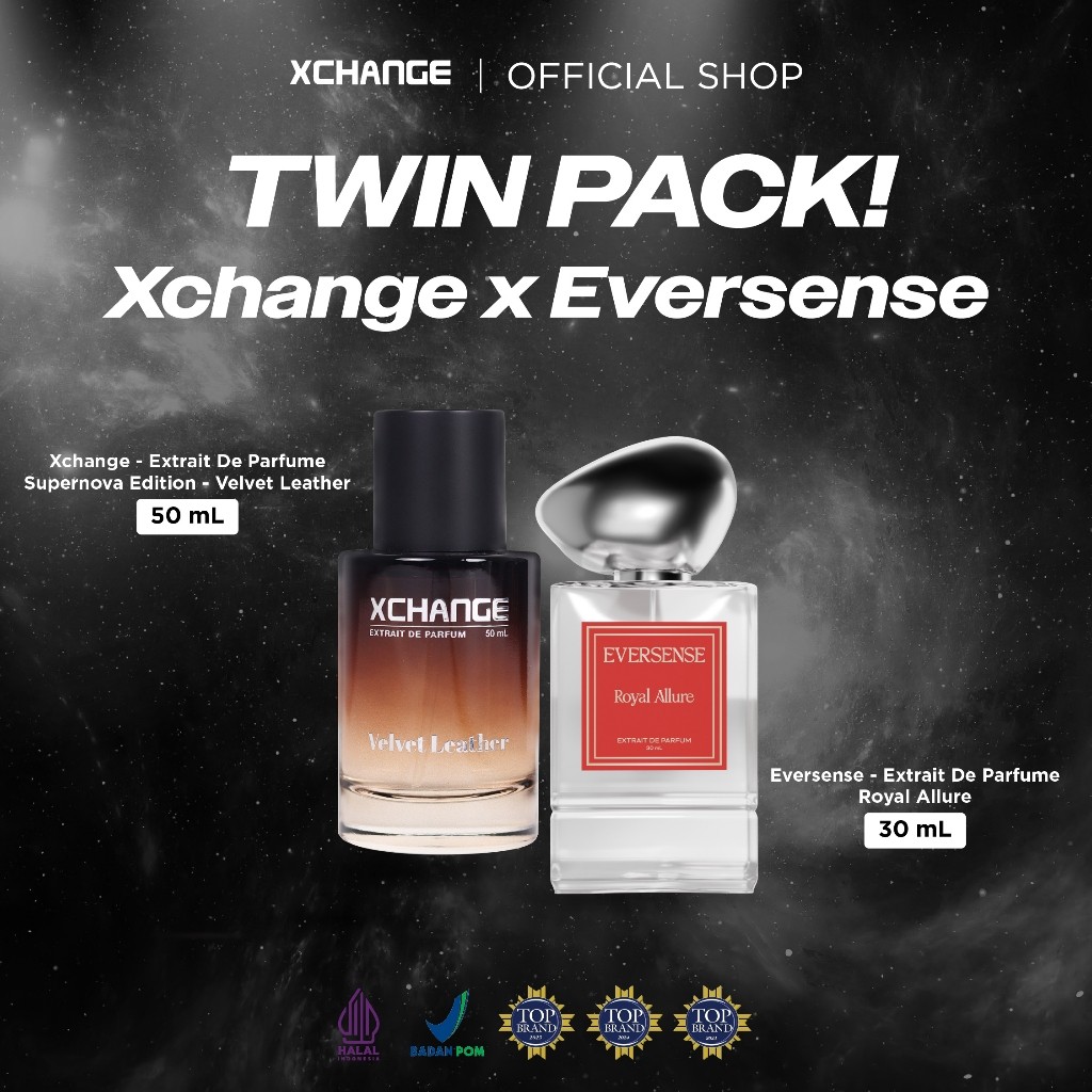 Jual Xchange x Eversense - Extrait de Parfum Edition – Duo Wangi Elegan ...