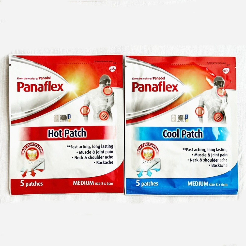 Jual Panaflex Hot & Cold Patch Medium Size isi 5 patches by Panadol (To ...