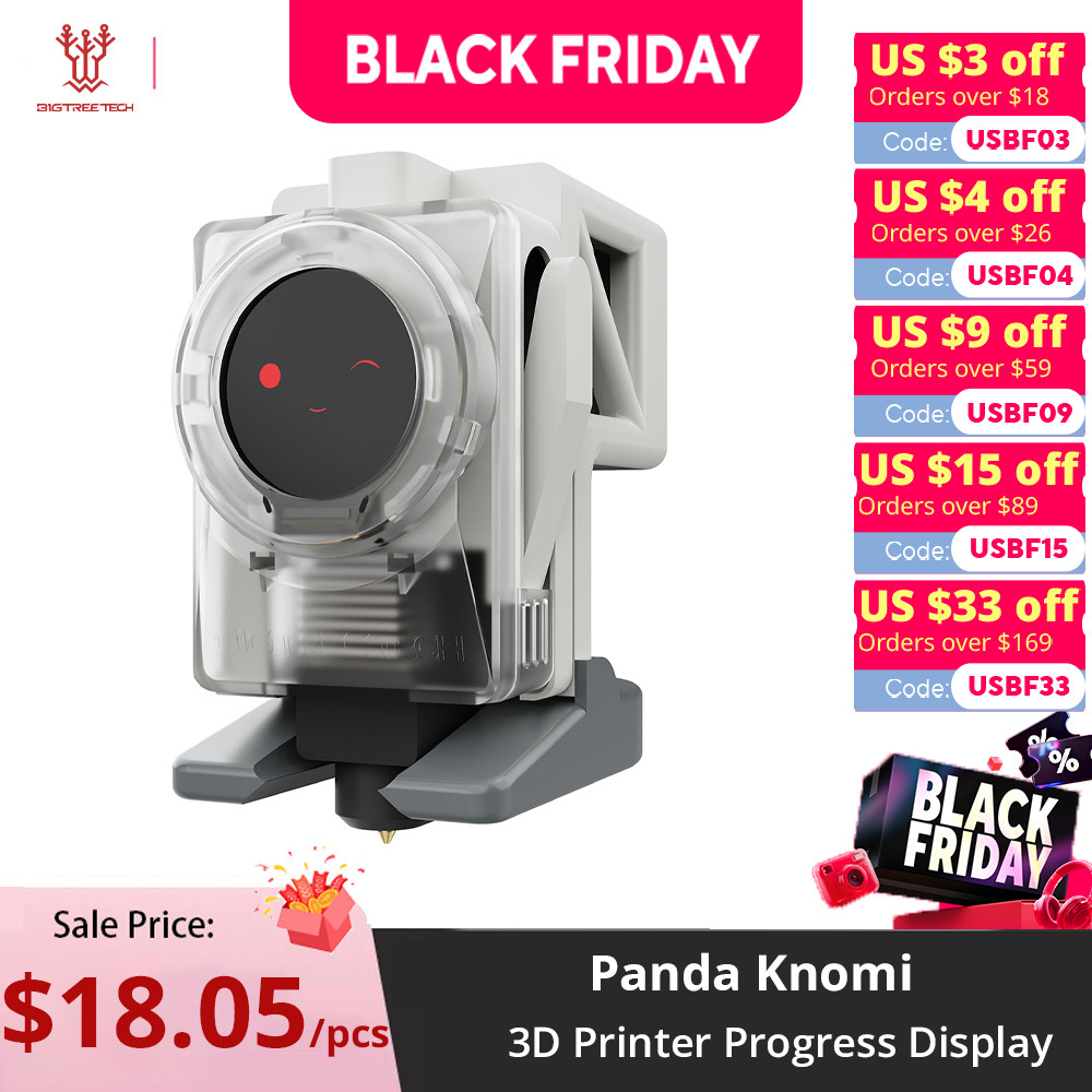 Jual BIGTREETECH Panda Knomi 3D Printing Progress splay Screen Real ...