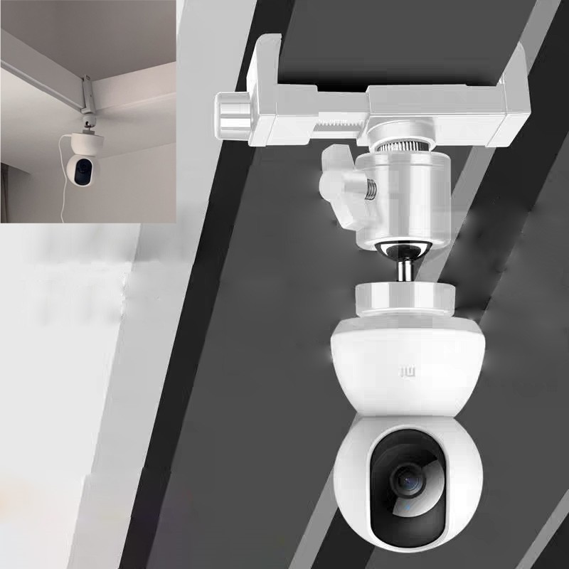Jual 360° Rotation Mini Camera Holder Baby Monitor Bed Bracket For ...