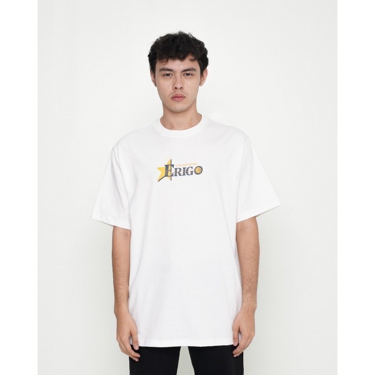 Jual Erigo T-Shirt Basic Garrick White - Kaos Basic Unisex | Shopee ...