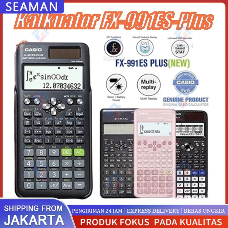 Jual Casio FX-991EX/991ES-Plus Scientific Calculator with 417 Functions ...