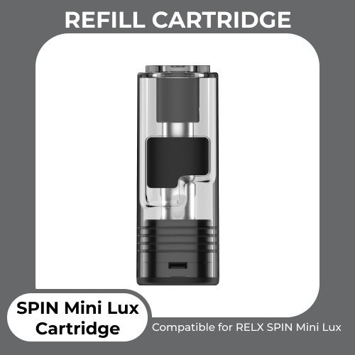 Jual Cartridge Relx Spin Mini 2mL Pod Replacement Authentic - Cartridge ...