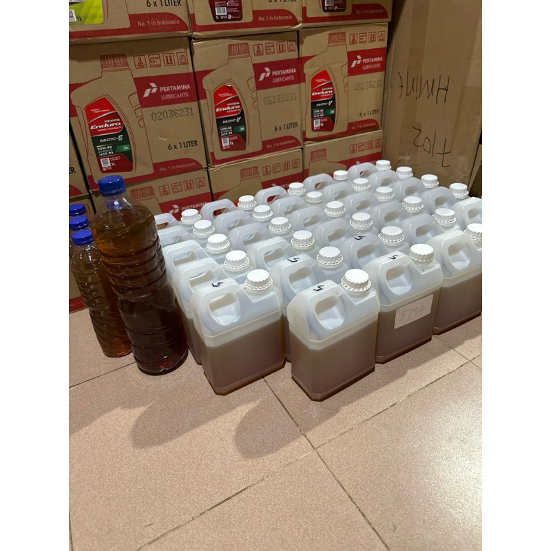 Jual fastron Eco Green 5w-30 curah efek bocor dari botol nya | Shopee ...