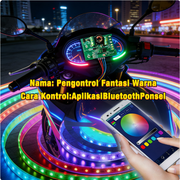 Jual Modul Bluetooth Controller Alis RGB Mobil Terbaru - Untuk Lampu ...