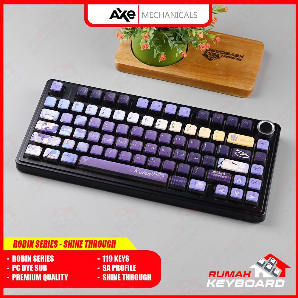 Jual KEYCAP - KEYCAPS - SA PROFILE - ROBIN SERIES - PC MATERIAL DYE SUB ...