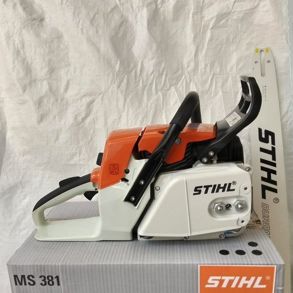 Jual MESIN CHAINSAW Besar MS 381 BAR 25INCH STIHL FULL.SET | Shopee ...
