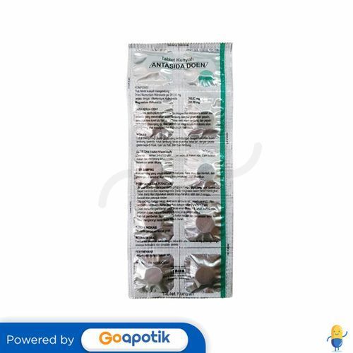 Jual Antasida Doen Trifa Strip 10 Tablet Kunyah | Shopee Indonesia