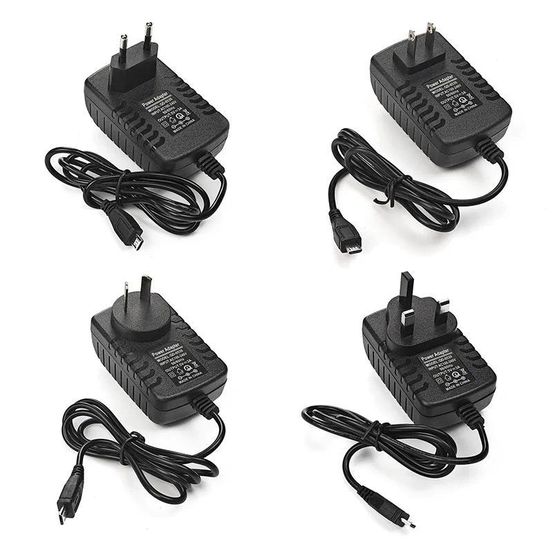Jual DC 5V 3A Power Adapter AC 110V-220V Adapter Tablet arger Micro Usb ...