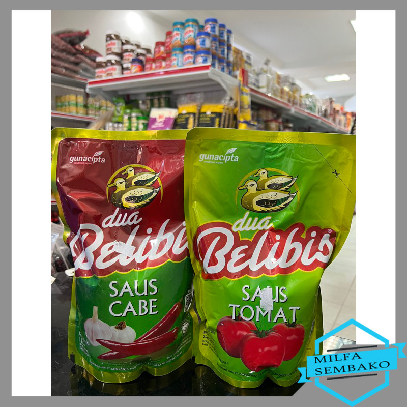 Jual HS114 Dua Belibis Saus Sambal/Tomat 1kg | Shopee Indonesia