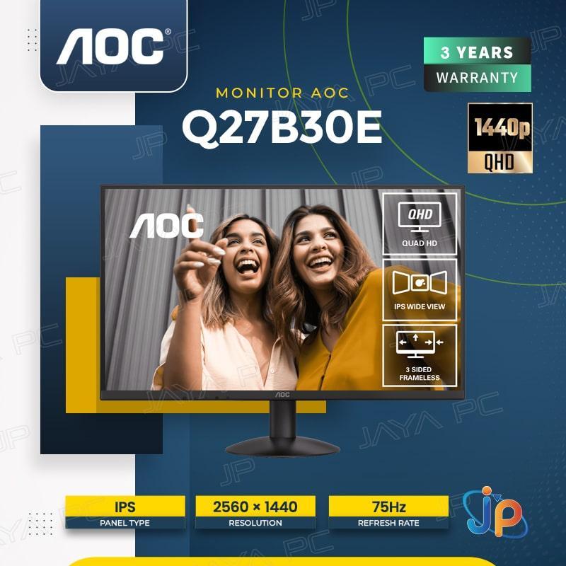Jual Monitor AOC LED IPS Q27B30E - QHD 27" Inch | Shopee Indonesia