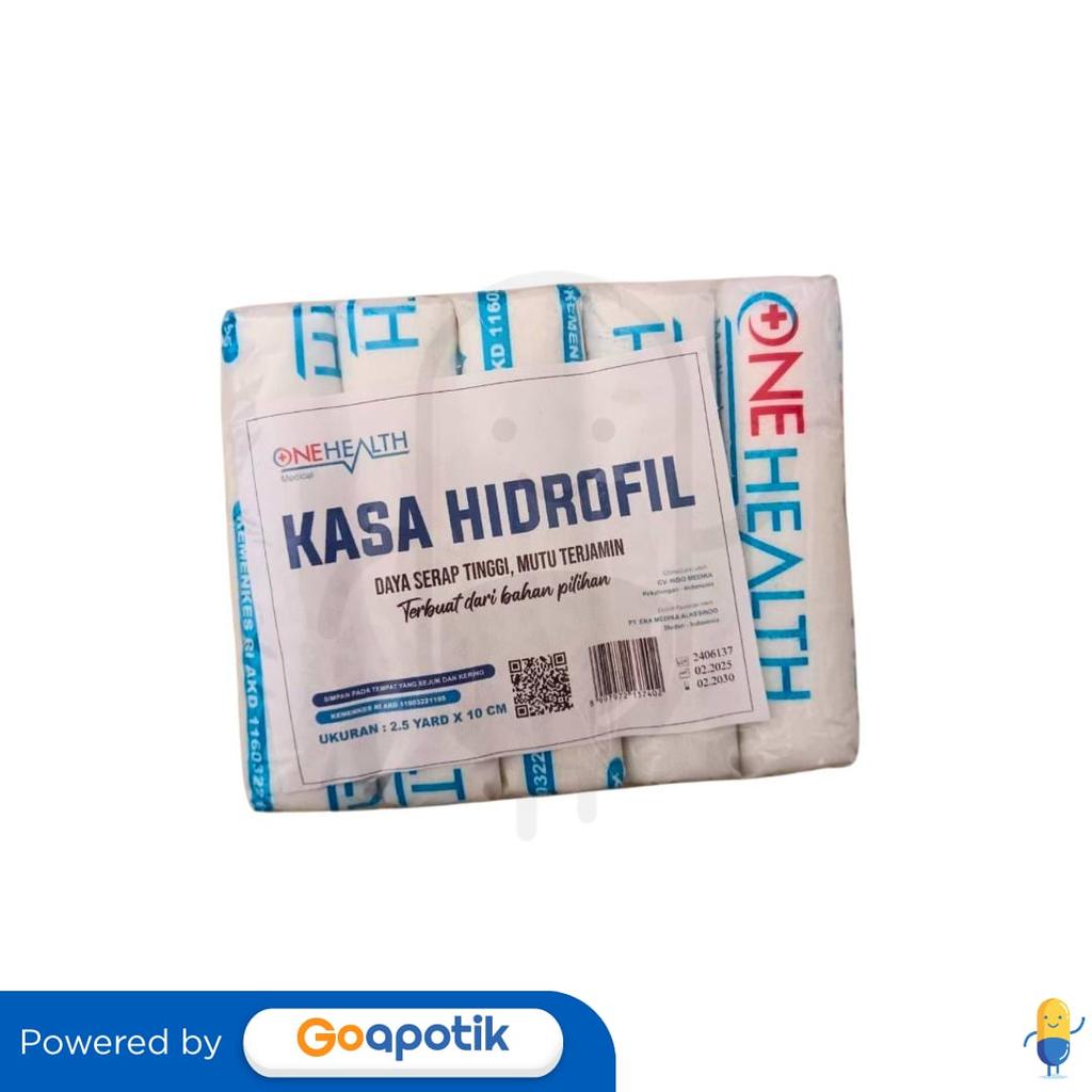 Jual Onehealth Kasa Hidrofil 2.5 Yard X 10 Cm Pack 5 Pcs | Shopee Indonesia