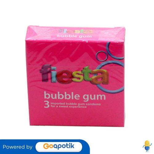 Jual Fiesta Kondom Fiesta Buble Gum Box 3 Pcs | Shopee Indonesia