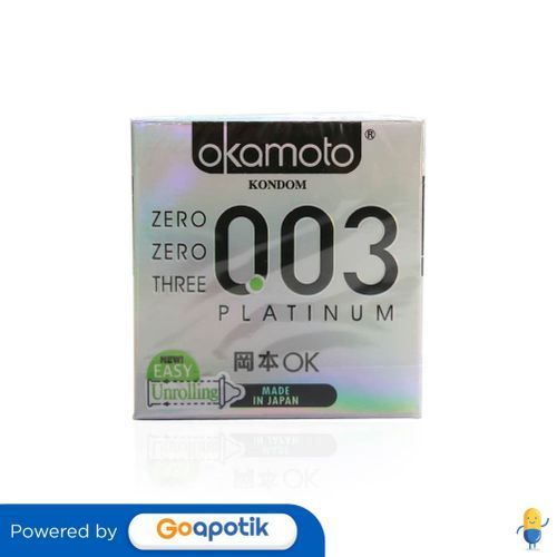 Jual Okamoto Platinum 003 Box 3 Kondom | Shopee Indonesia