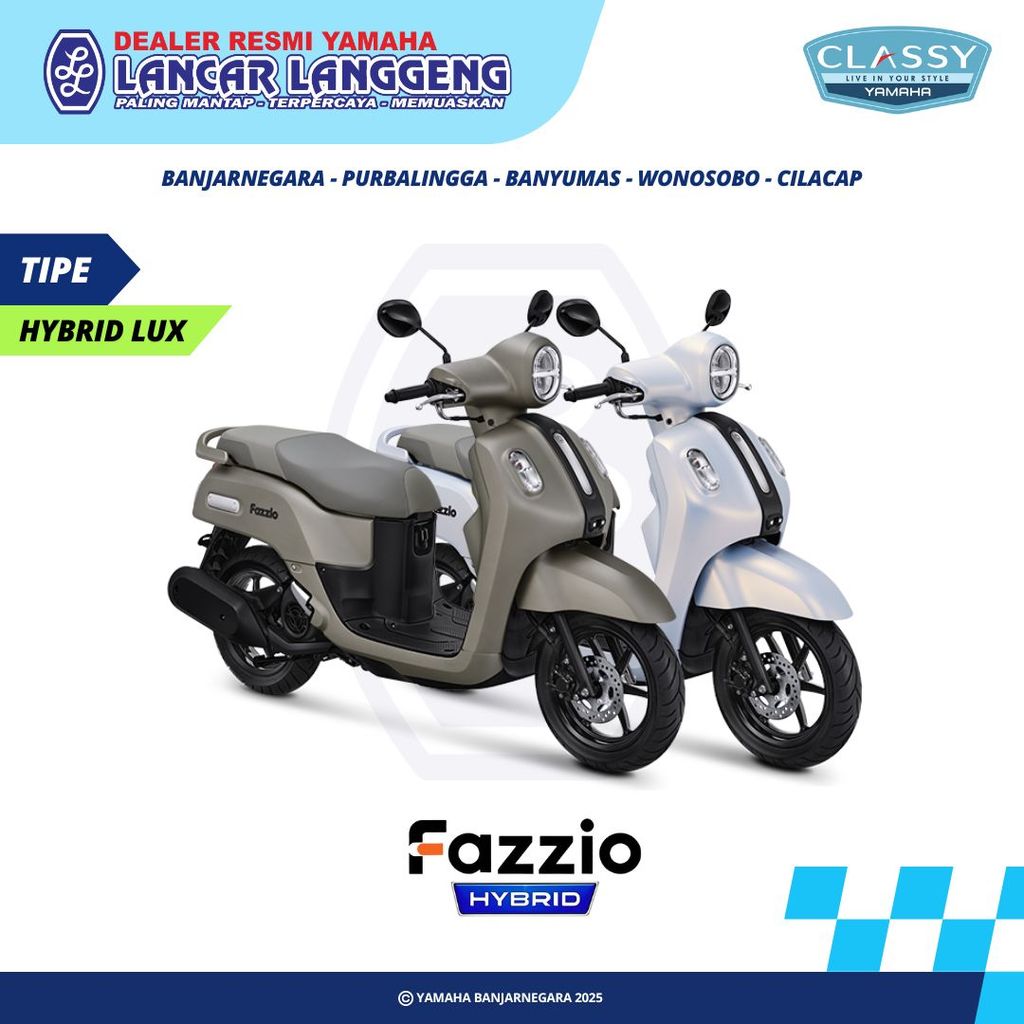 Jual [JAWA TENGAH] YAMAHA FAZZIO HYBRID / NEO / LUX KEYLESS ABU PINK ...