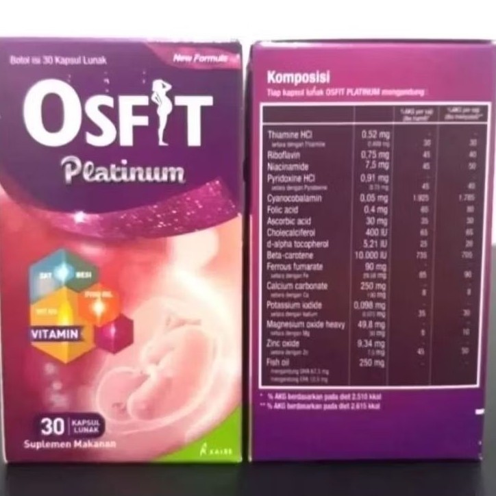 Jual OsFit PLATINUM 30 Kapsul | Shopee Indonesia