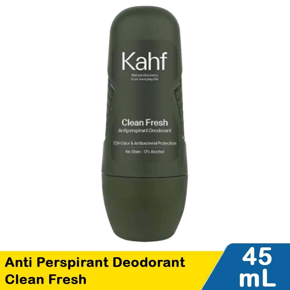 Jual KAHF ANTI PERSPIRANT DEODORANT CLEAN FRESH 45mL | Shopee Indonesia