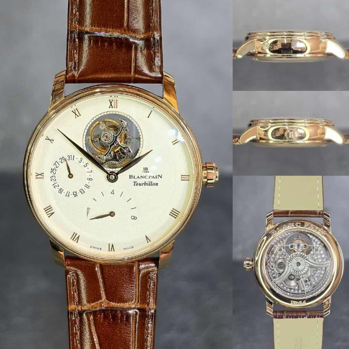Jual majuwatch Jam tangan Automatic Swiss Tourbillon BLANCPAIN Villeret ...