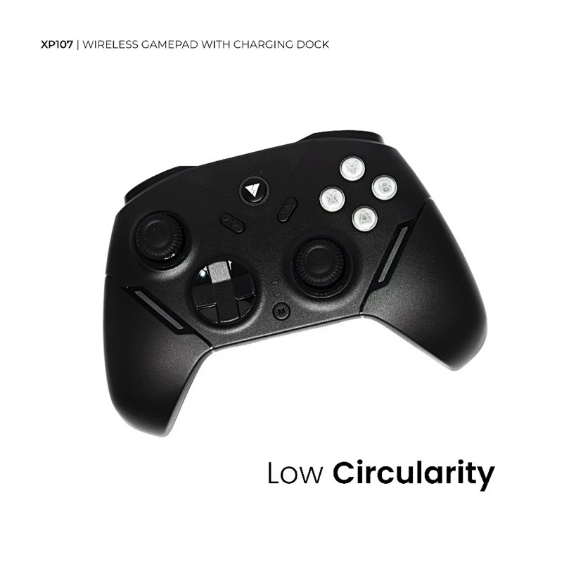 Jual VortexSeries XP107 XP 107 XP-107 Gamepad Wireless Hall Effect ...