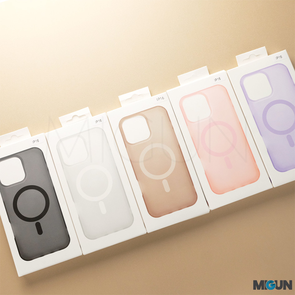 Jual (1) Premium Translucent Matte Magsafe Silicone Phone Case | Shopee ...