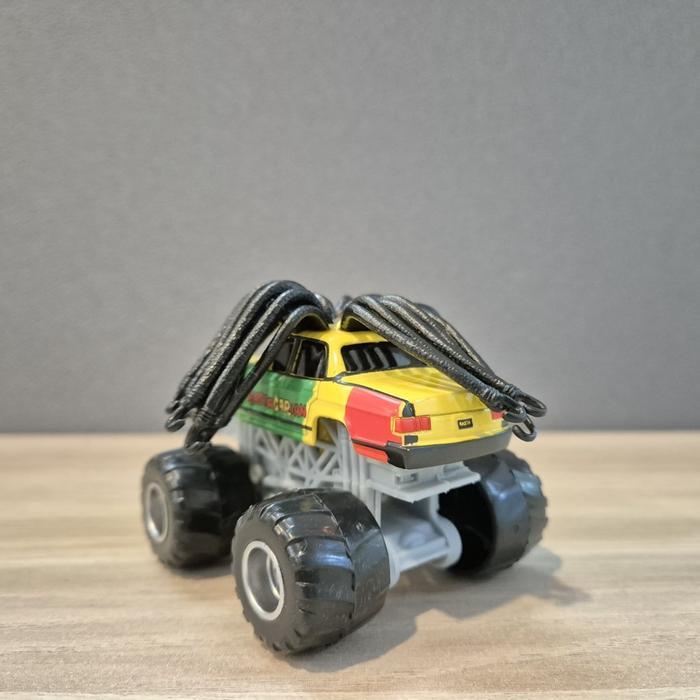 Jual Rastacarian Jamaican monster truck wrestler mobil metal Diecast ...