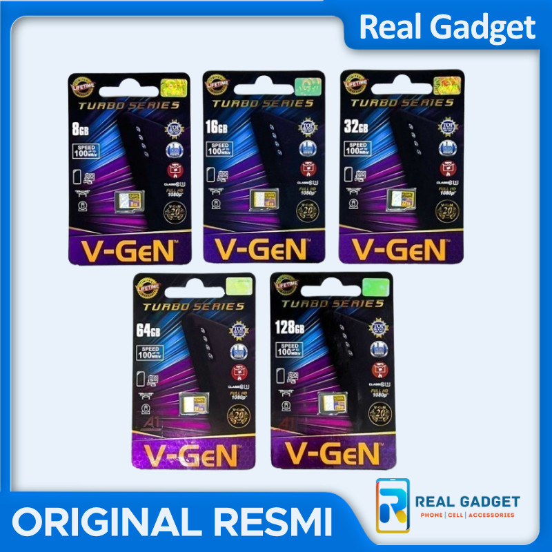 Jual VGEN MMC CARD MEMORY CARD 8GB / 16GB / 32GB / 64GB /128GB/256GB A1 ...