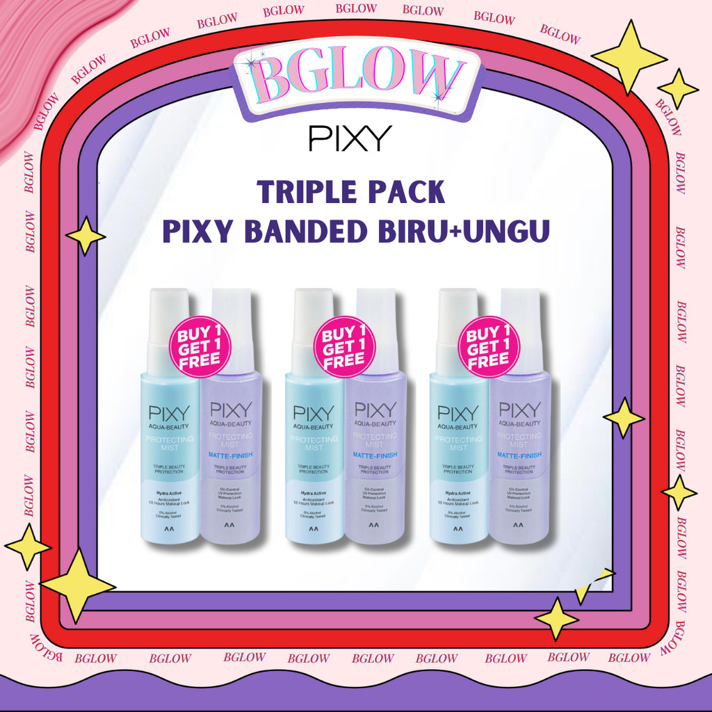 Jual [TRIPLE PACK] BUNDLE BUY 1 GET 1 FREE PIXY Aqua + Beauty ...