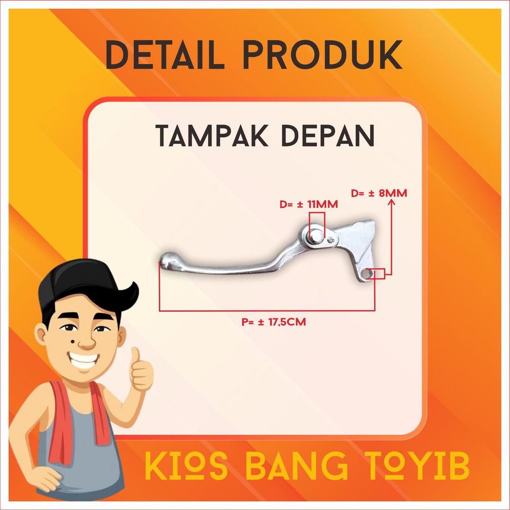 Jual (IMPACT) Handle Tuas Rem Kiri L/H Yamaha MIO J MIO M3 | Shopee ...