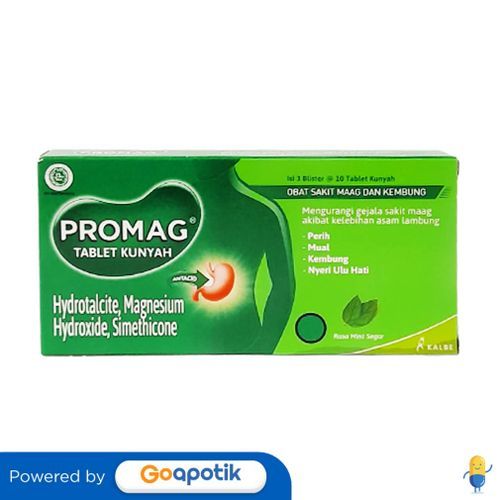 Jual Promag Box 30 Tablet Kunyah | Shopee Indonesia