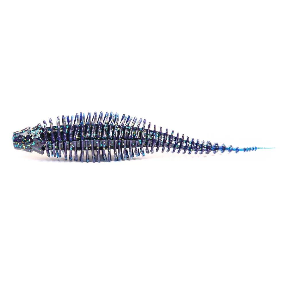 Jual B&U 5pcs 11.4cm Swimming Worm Bait Senko Wacky Stick Soft Lures ...