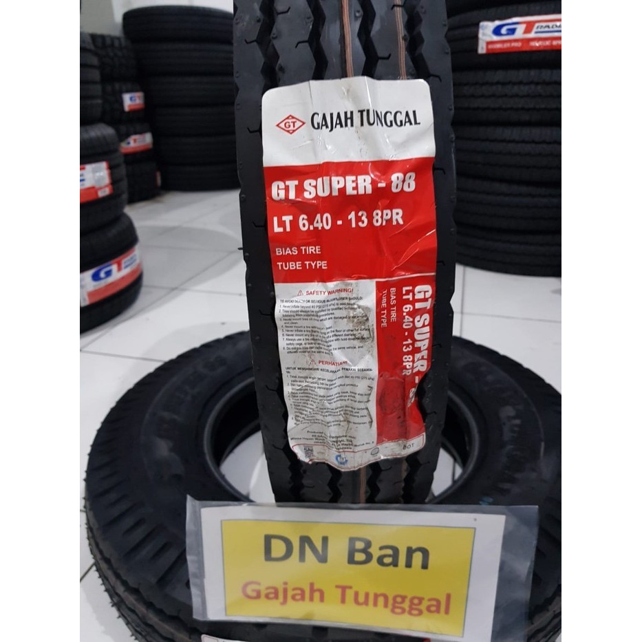 Jual GT Radial Super 6.40-13 8PR Ban Mobil Angkutan Ban BIAS | Shopee ...