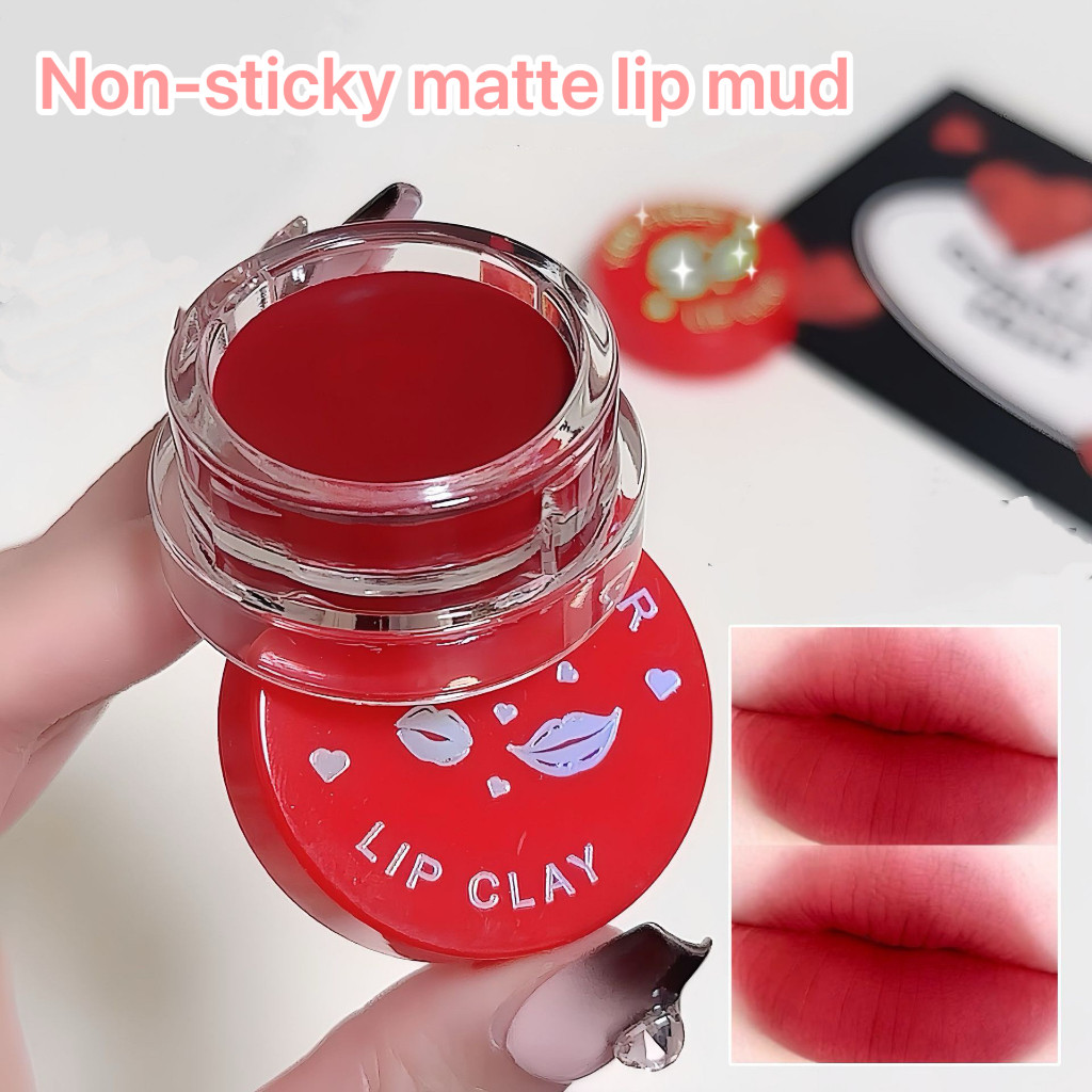 Jual YOO Tiger Non-Sticky Matte Lip Clay Tahan Lama | Shopee Indonesia