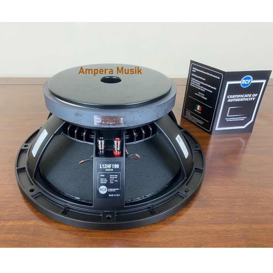 Jual KOMPONEN SPEAKER RCF L12HF190 12 inch / RCF L12HF190 | Shopee ...
