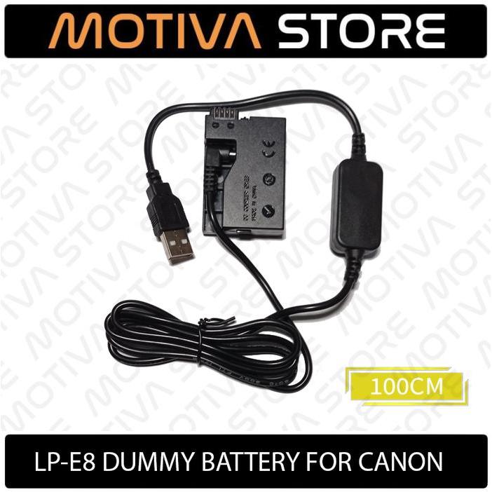 Jual LP-E8 LP E8 Dummy Battery for Canon 550D 600D 650D 700D T2i T3i ...