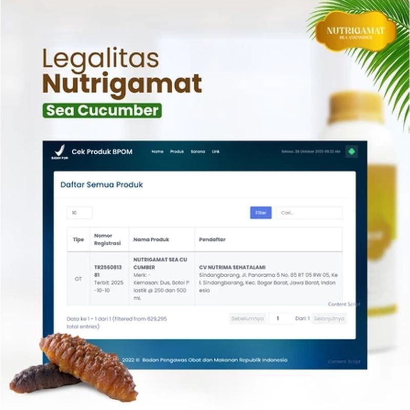 Jual Nutri Gamat 500ml | Shopee Indonesia