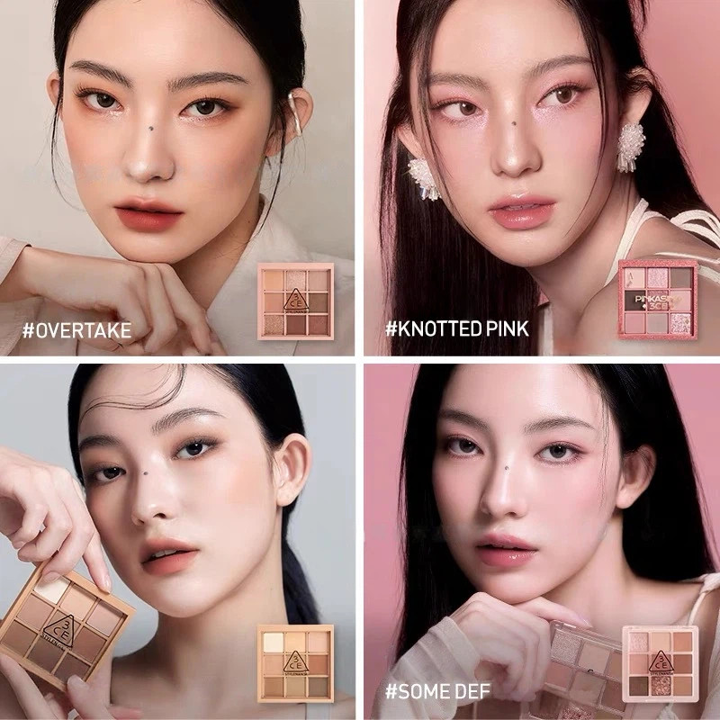 Jual 3CE Nine-Grid Eyeshadow Palette Overtake Matte Smoke Powder Taro ...